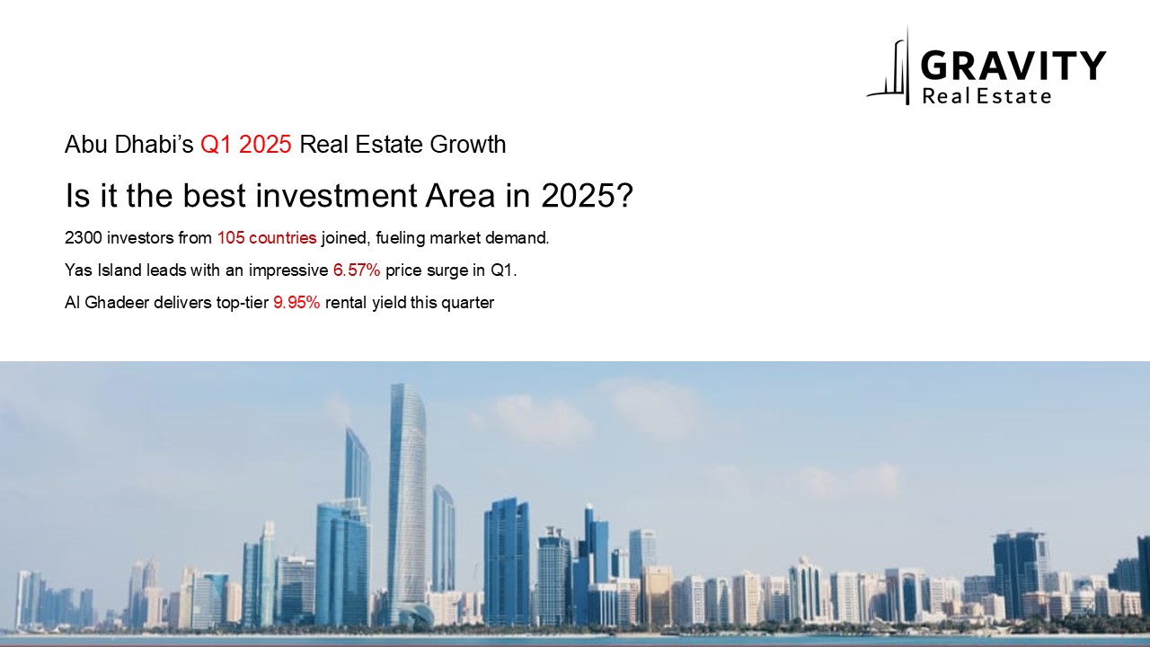 Abu Dhabi’s Q1 2025 Real Estate Growth2 - Gravity Real Estate